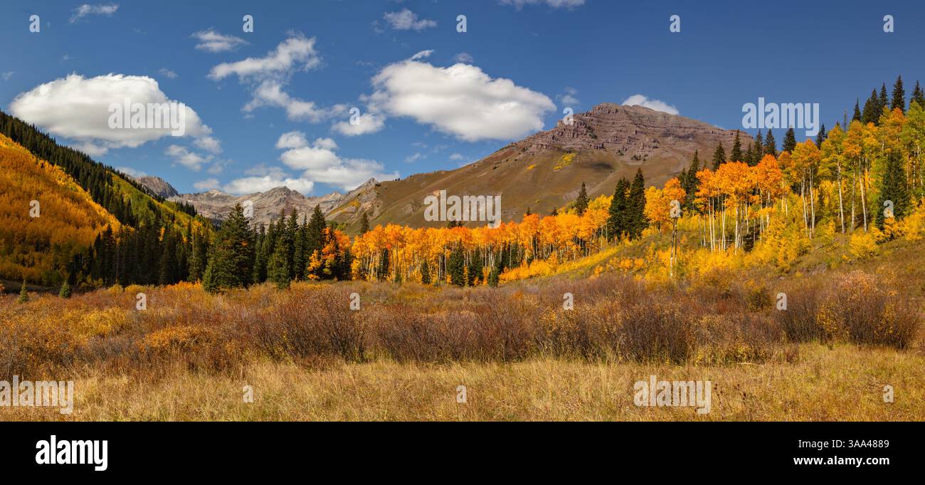 Teocalli mountain elk range colorado hi-res stock photography and ...