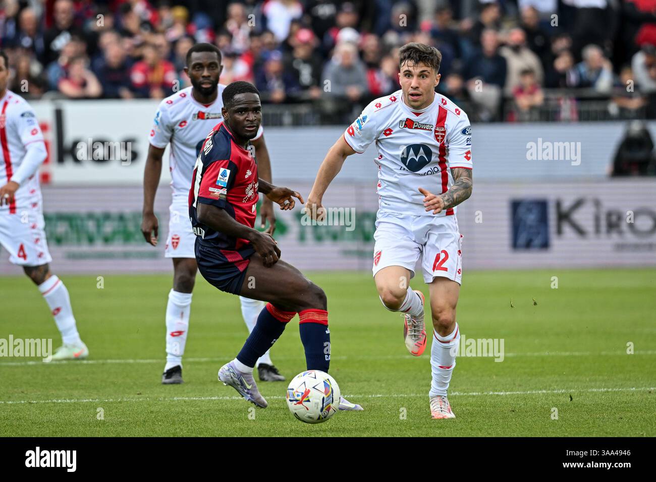 Cagliari, Italy. 30 Mar, 2025. Alessandro Bianco, during Cagliari ...
