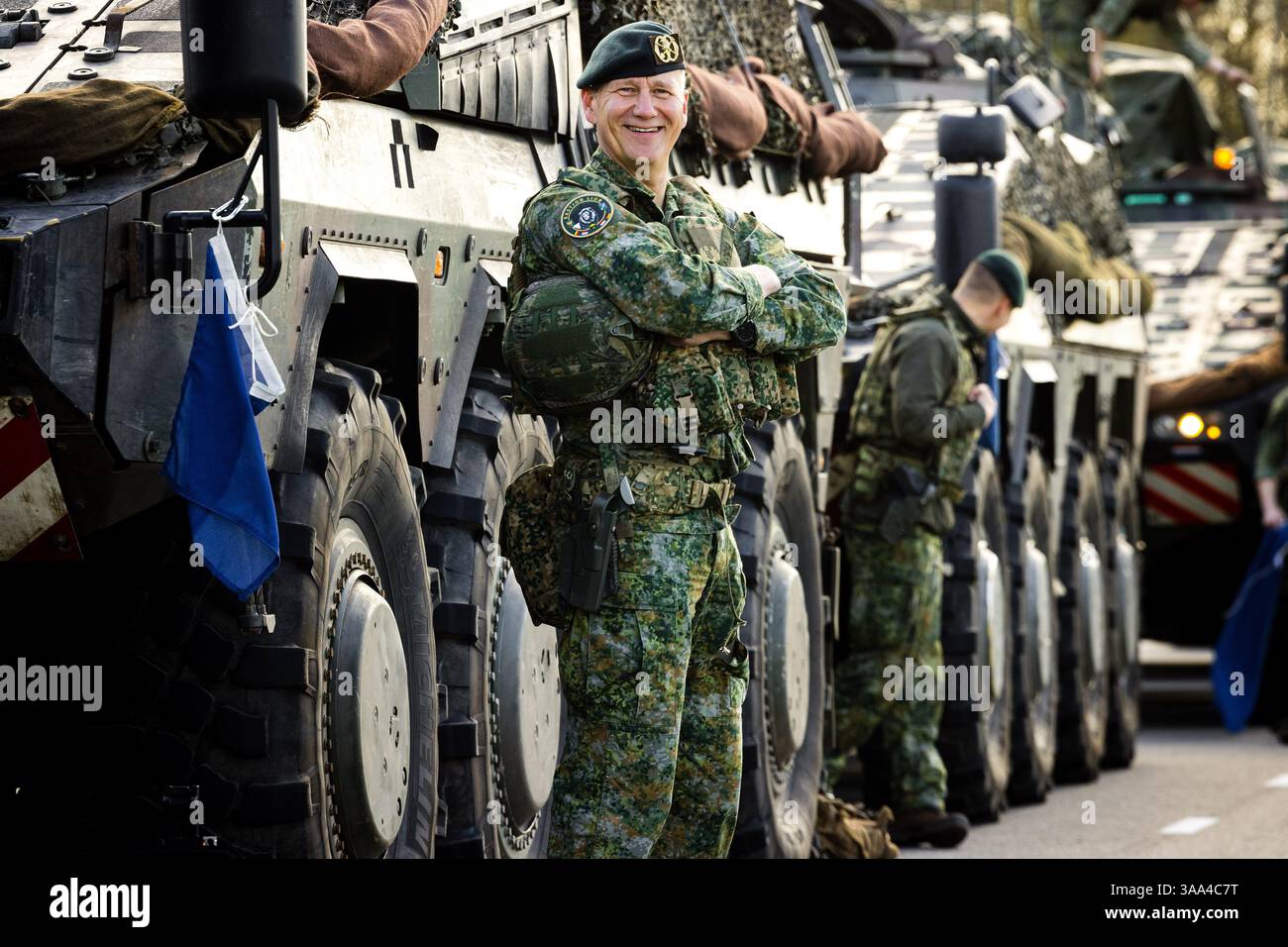 OIRSCHOT - The commander 13 Light Brigade, Brigadier General Gert-Jan ...