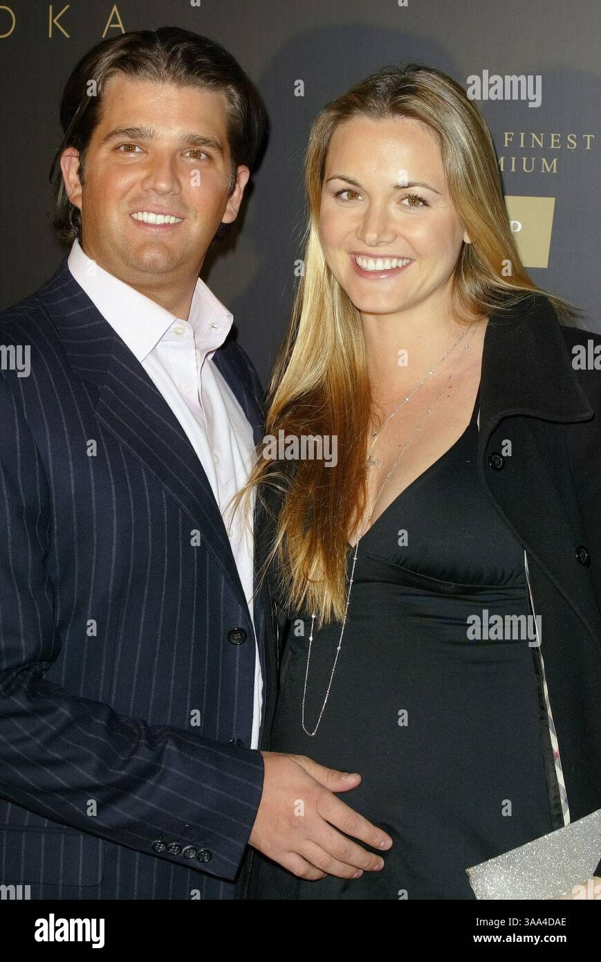 Jan 17, 2007; Hollywood, CA, USA; DONALD TRUMP JR and his wife VANESSA ...