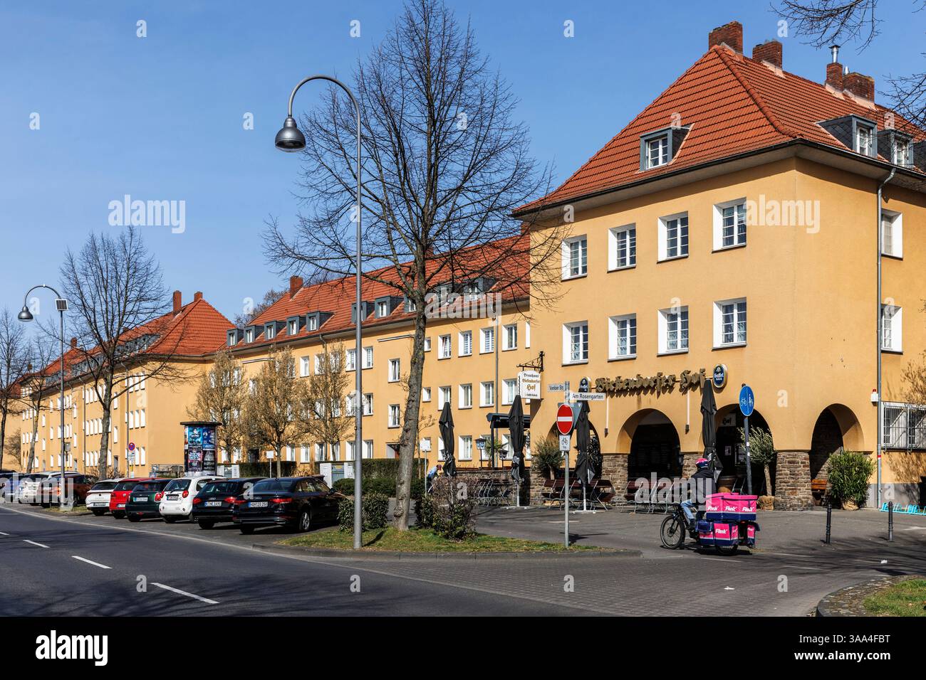 the Rosenhof-Siedlung in the New Objectivity style, part of the ...