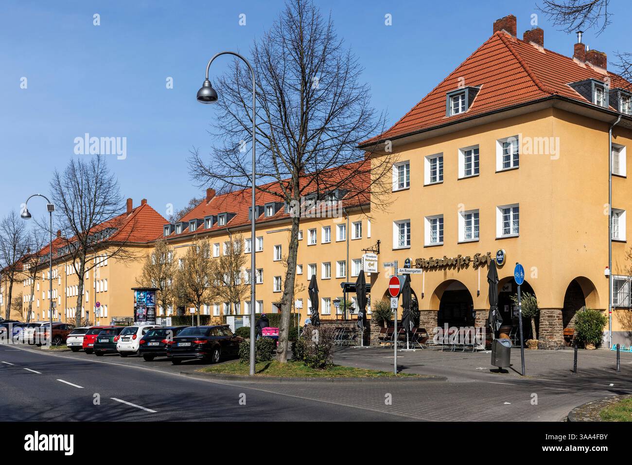 the Rosenhof-Siedlung in the New Objectivity style, part of the ...