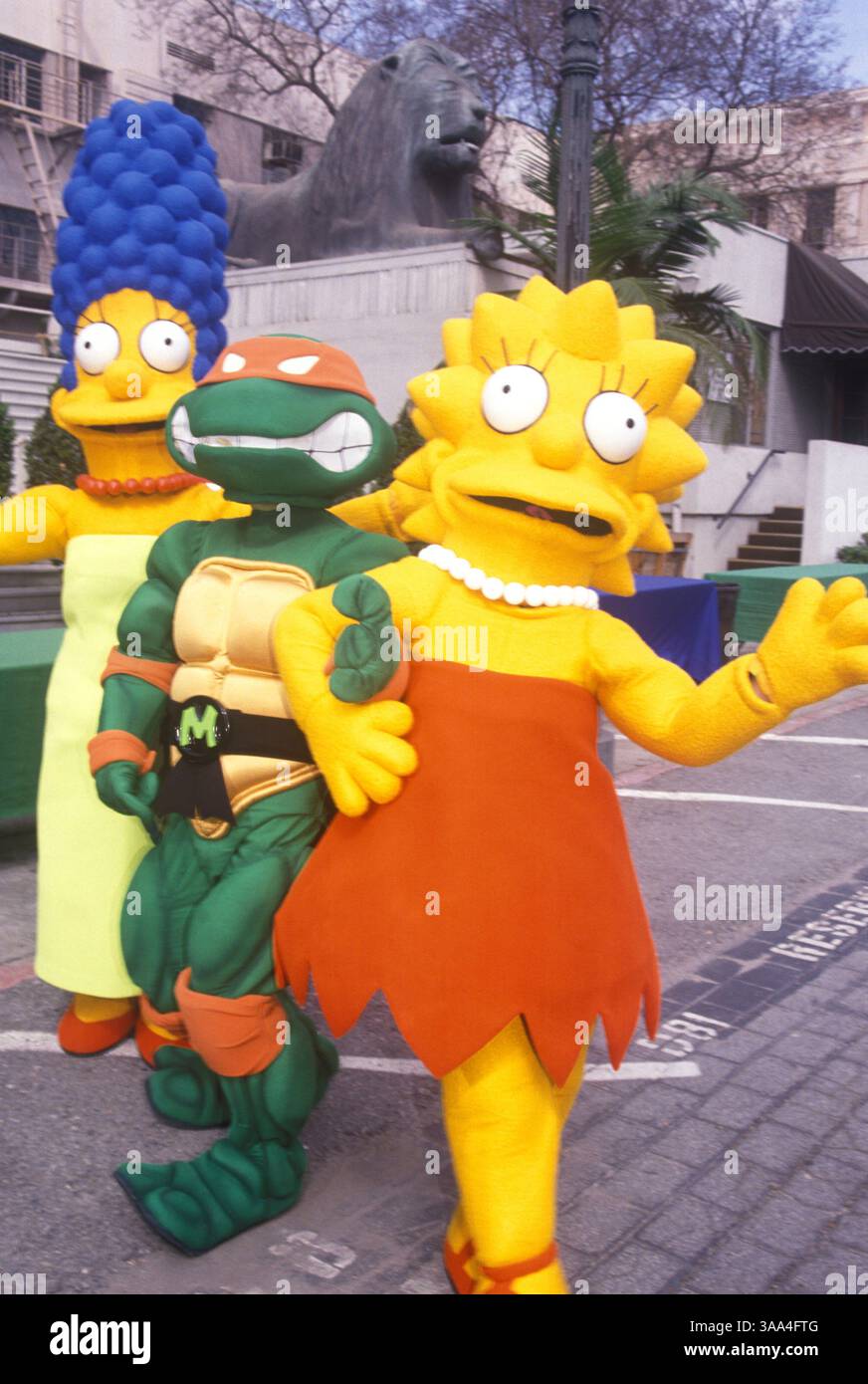 Jul 20, 1993 - Los Angeles, CA, USA - THE SIMPSONS' 'Marge' and 'Lisa ...