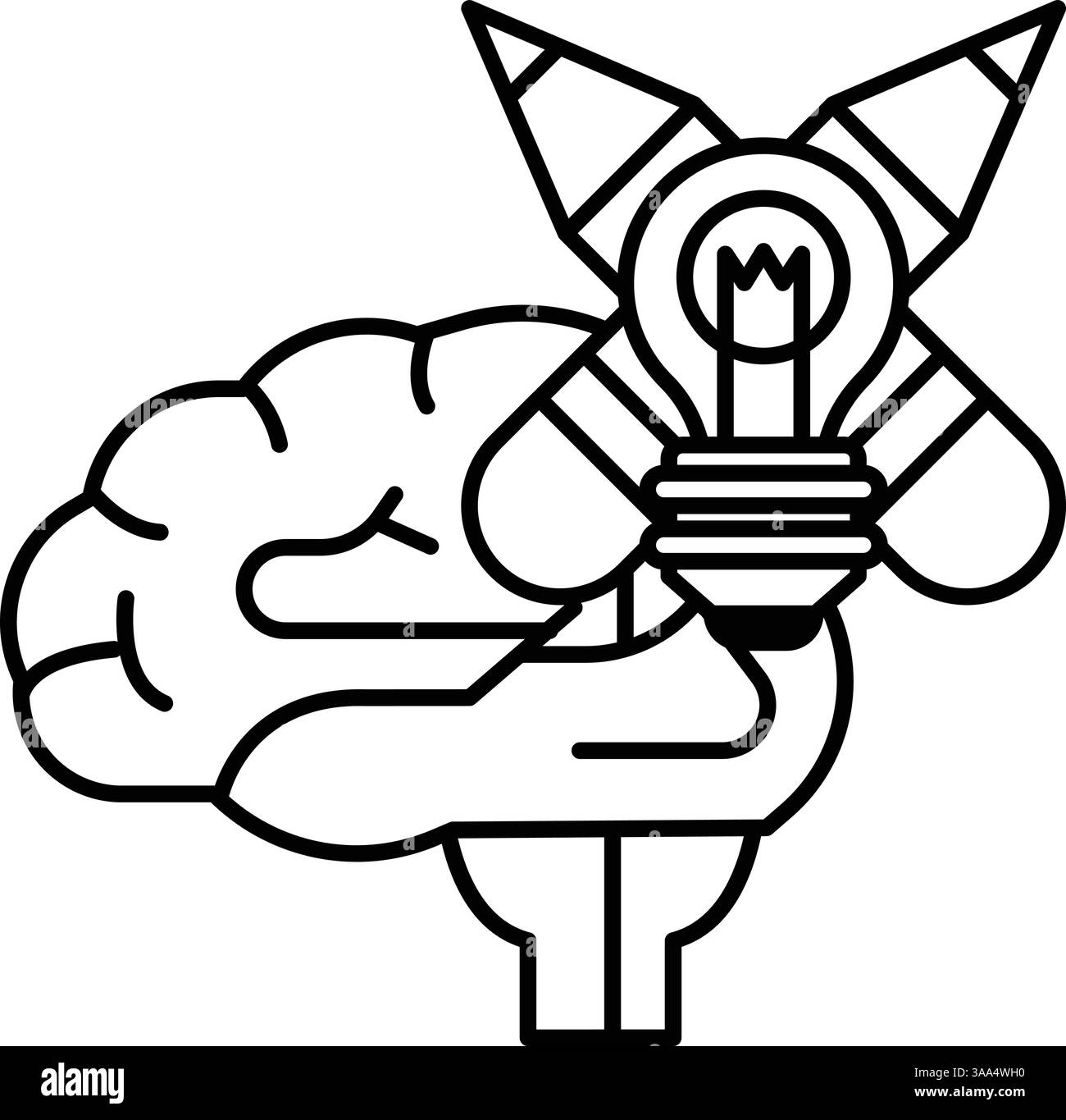 Using their imagination Stock Vector Images - Alamy