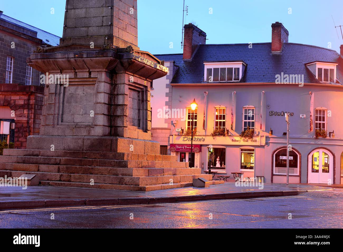 Town center of Monaghan, Monaghan, Ireland Stock Photo - Alamy