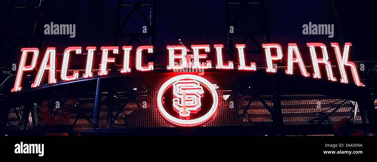 May 01, 2001; San Francisco, CA, USA; Pacbell Park in San Francisco ...