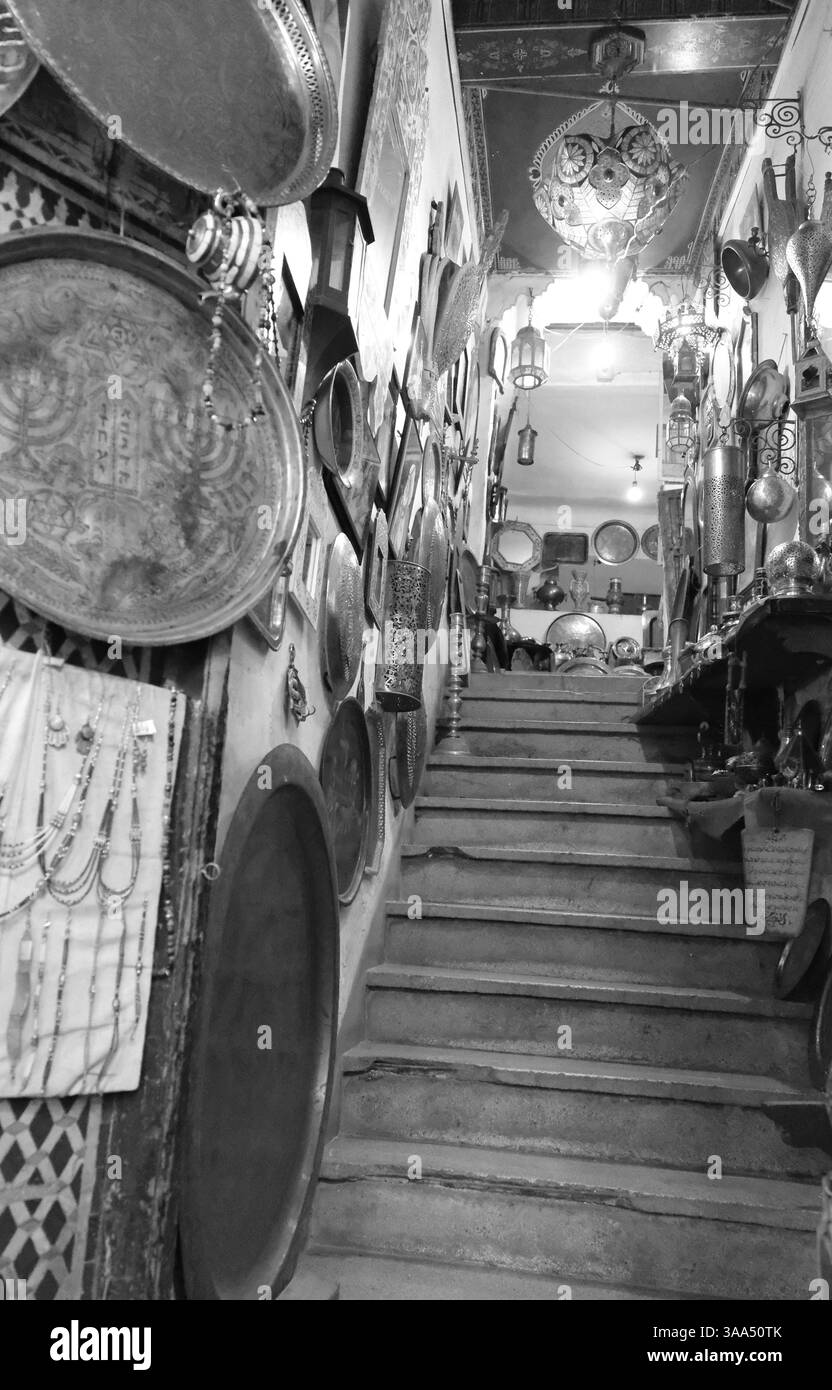 02 Jan 2025 - A street scene in the market/Souks of Marrakech, Morocco ...