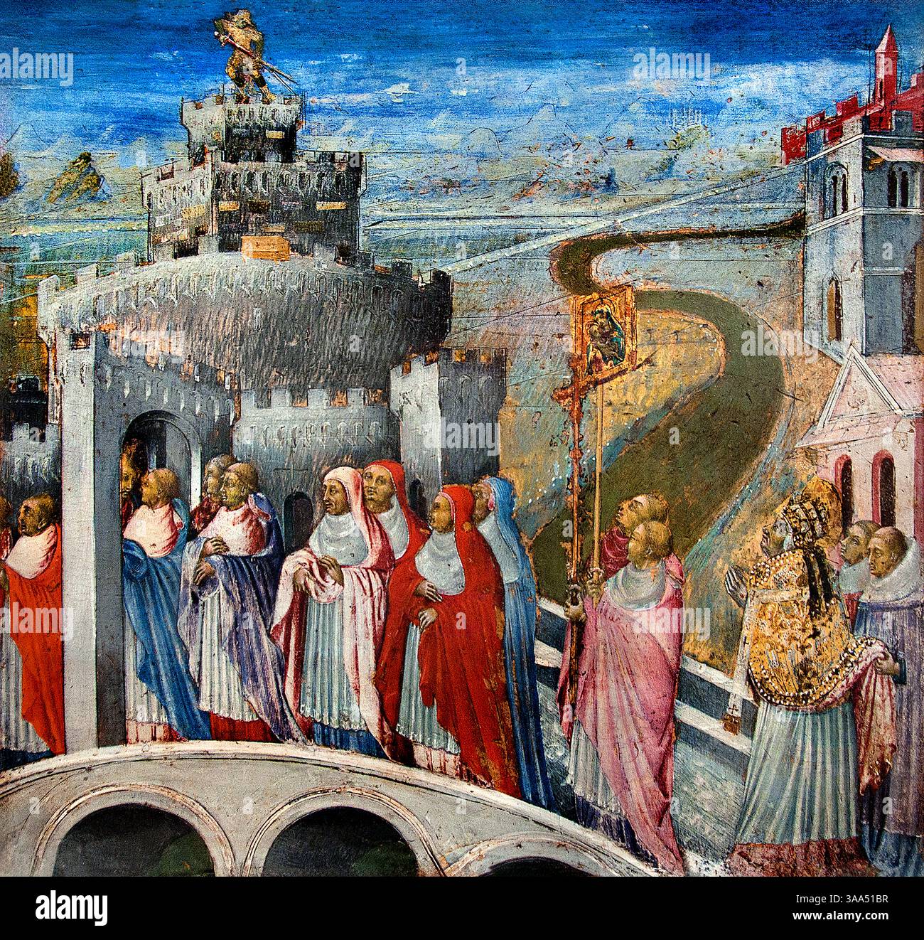 The Procession of St. Gregory - La Procession de Saint Gregoire au ...