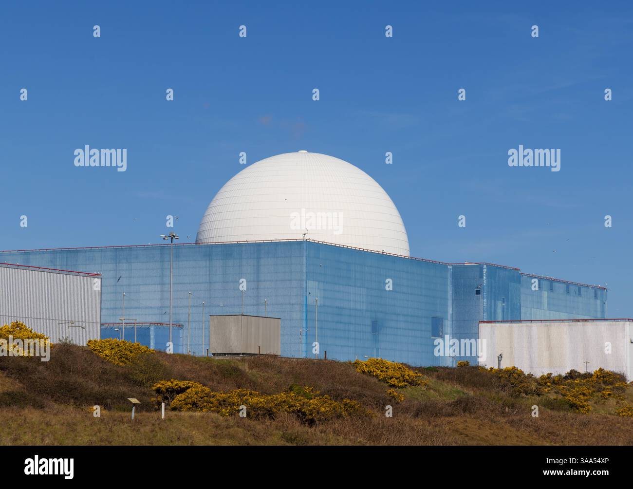Sizewell B nuclear power station located next to the forthcoming ...