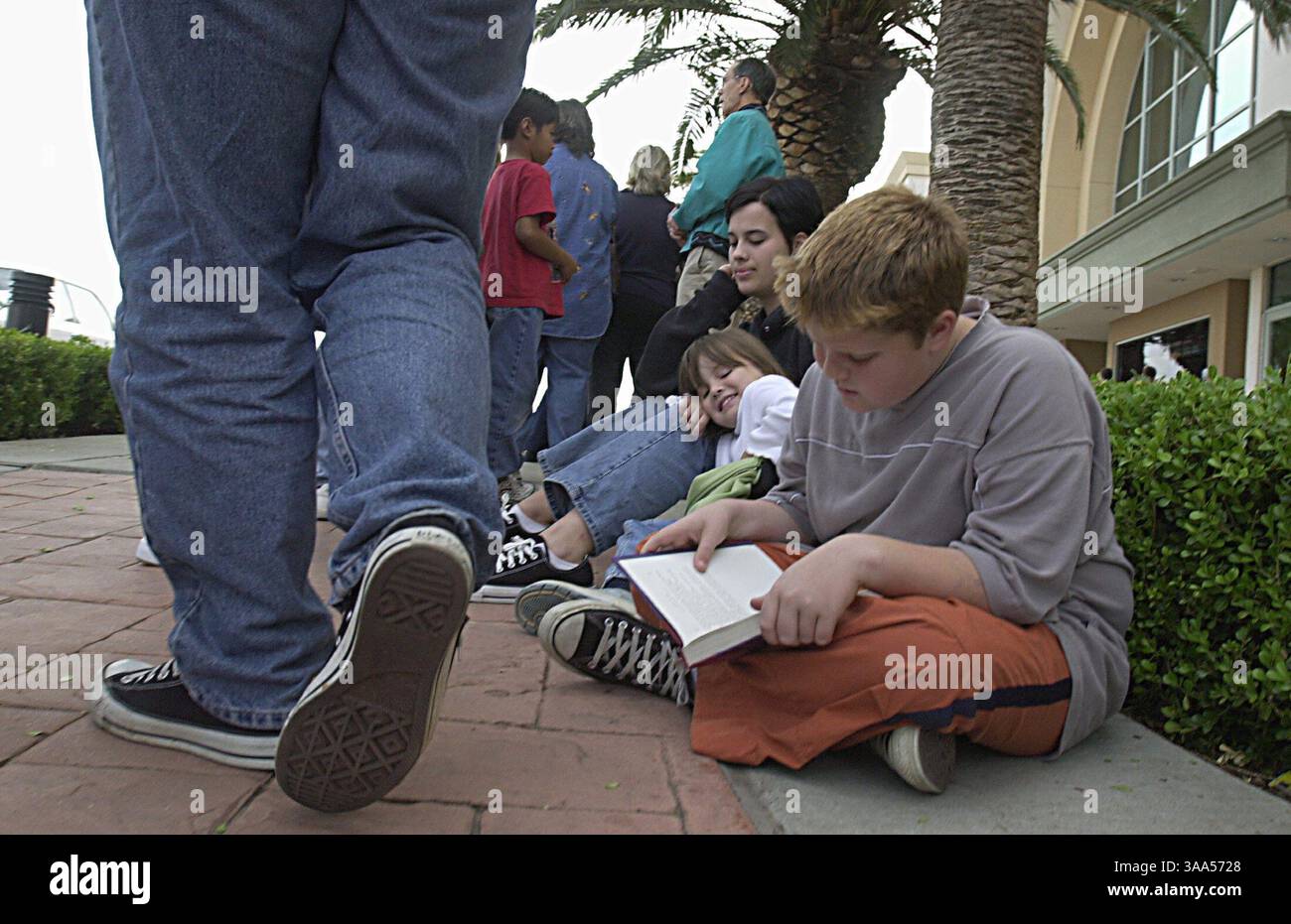 Scott Gallagher 11, reads the last few pages of the first Harry Potter ...