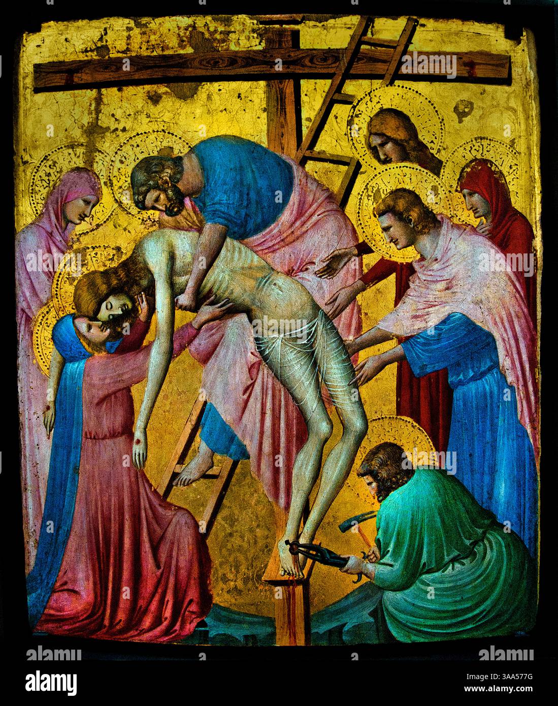 Deposition of the Cross - La Deposition de Croix 1335 PIETRO da Rimini ...
