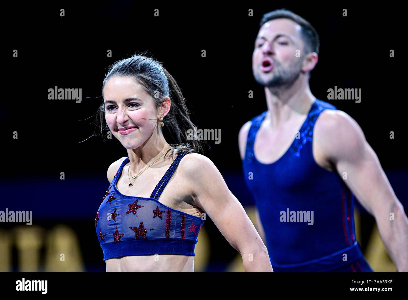 Lilah FEAR & Lewis GIBSON (GBR), during Exhibition Gala, at the ISU ...