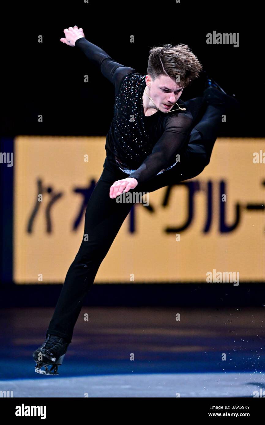 Maxim NAUMOV (USA), during Exhibition Gala, at the ISU World Figure ...