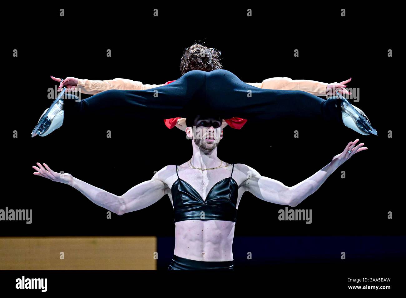 Sara CONTI & Niccolo MACII (ITA), during Exhibition Gala, at the ISU ...