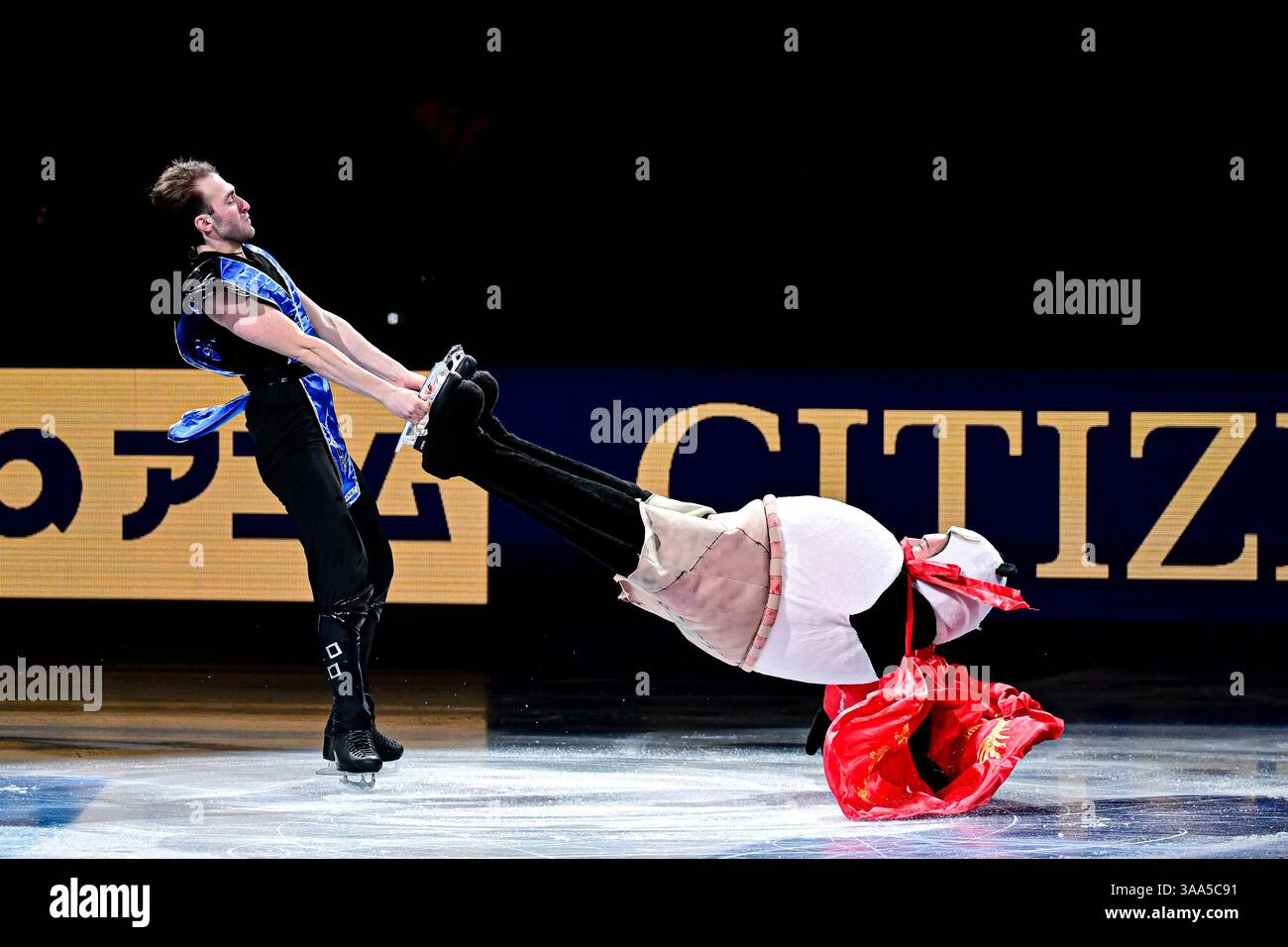 Mikhail SHAIDOROV (KAZ), during Exhibition Gala, at the ISU World ...
