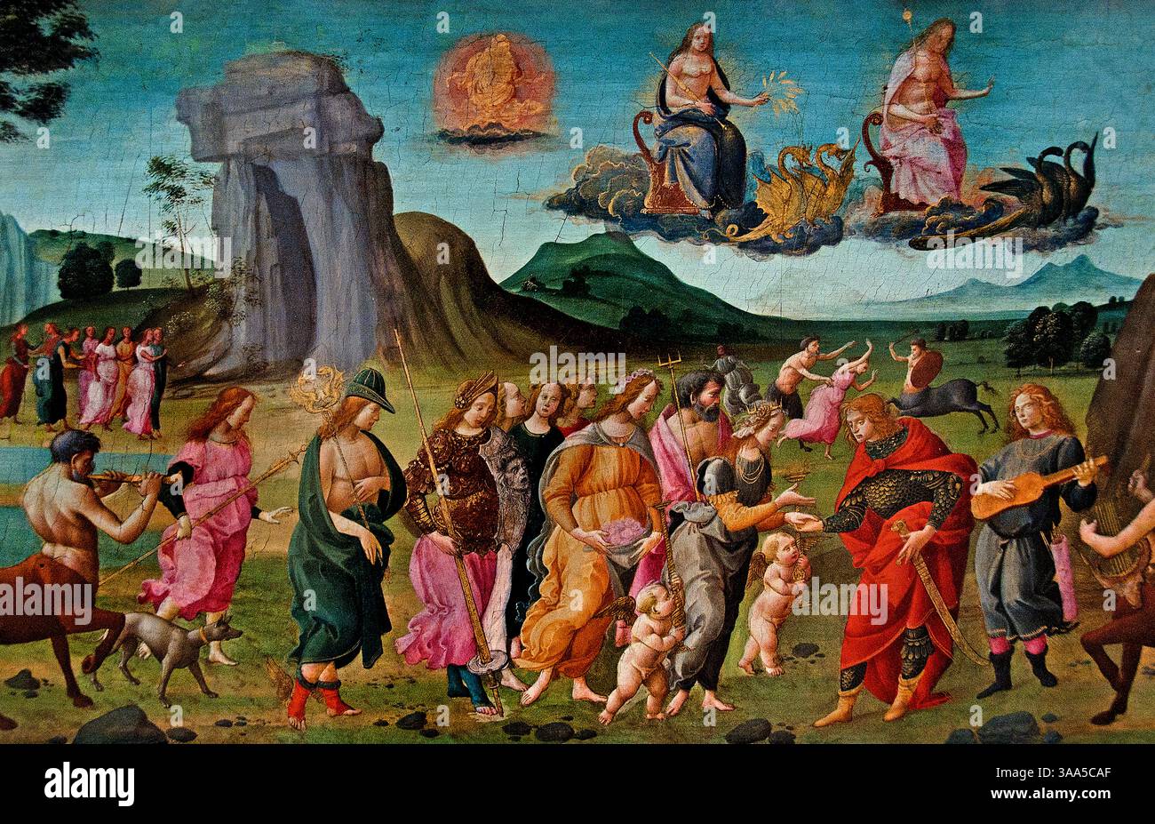 The Marriage of Thetis and Pelee, Les Noces de Thetis et Pelee 1490 ...
