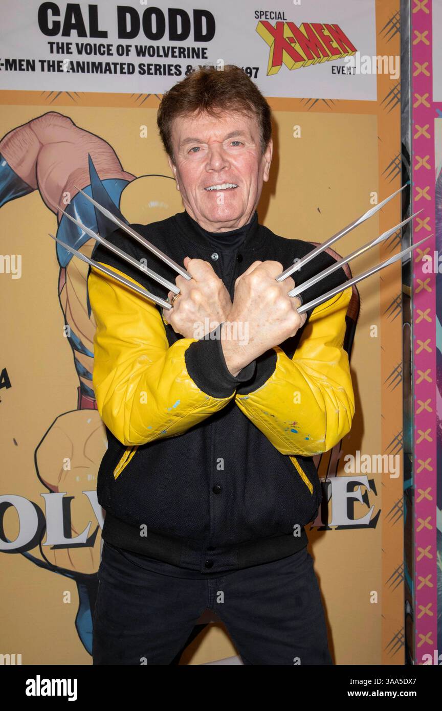 Cal Dodd auf der WonderCon 2025 im Anaheim Convention Center. Anaheim ...