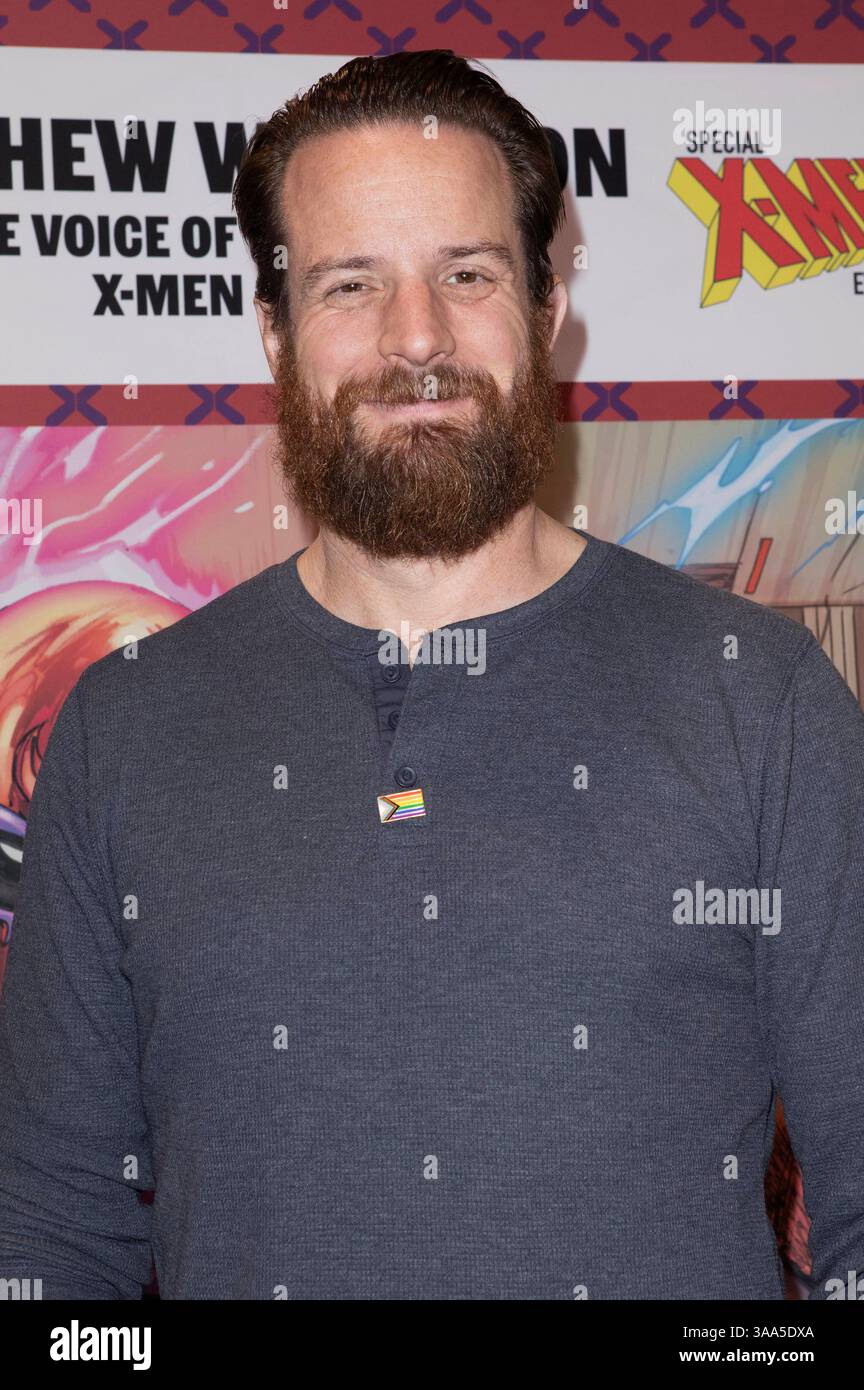 Matthew Waterson auf der WonderCon 2025 im Anaheim Convention Center. Anaheim, 30.03.2025 ...