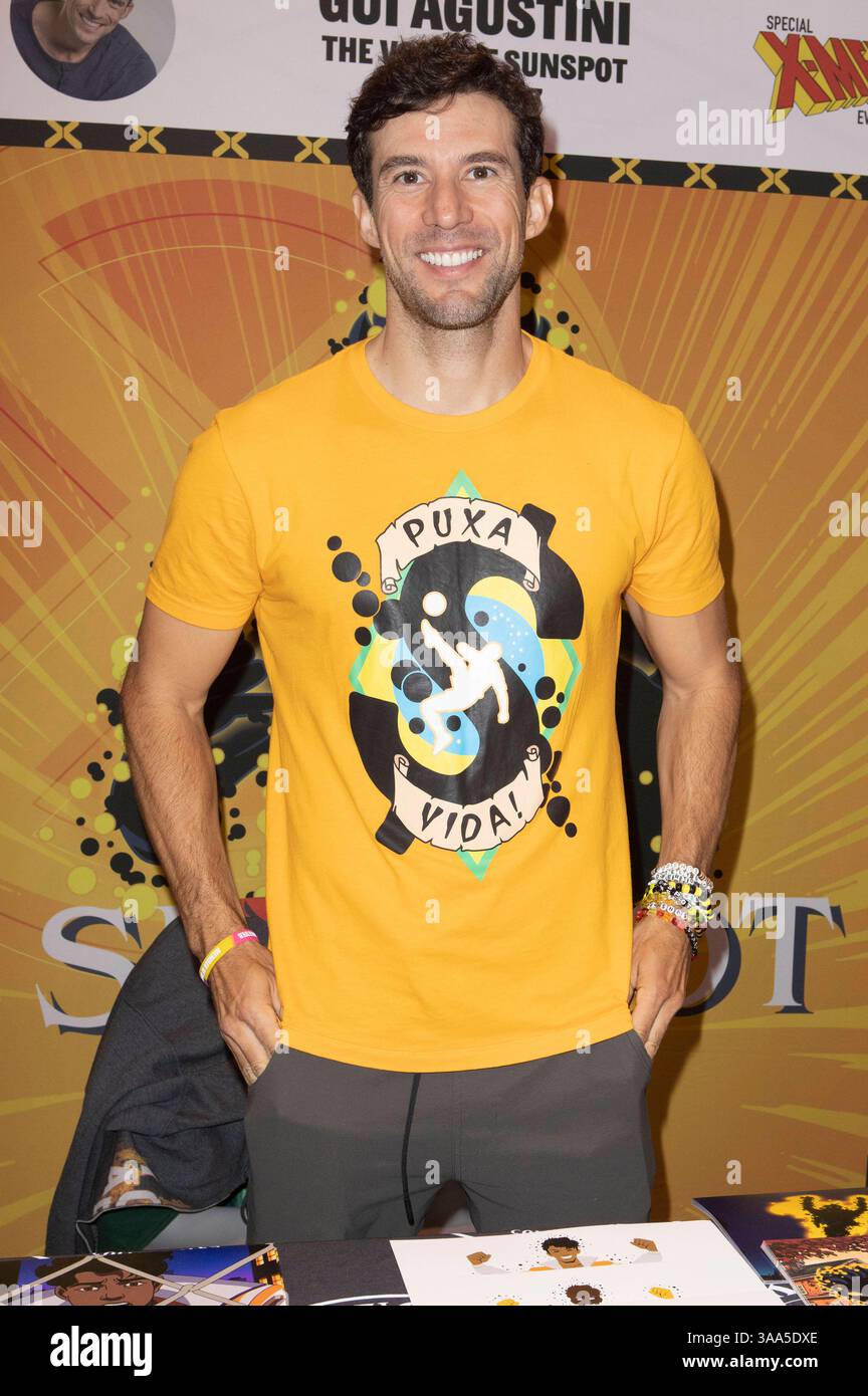 Gui Agustini auf der WonderCon 2025 im Anaheim Convention Center ...