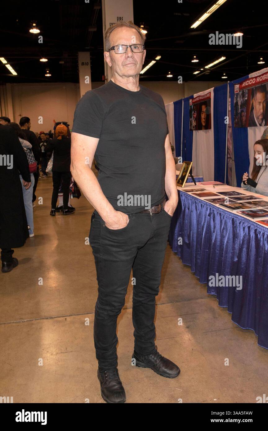 Michael Biehn auf der WonderCon 2025 im Anaheim Convention Center ...