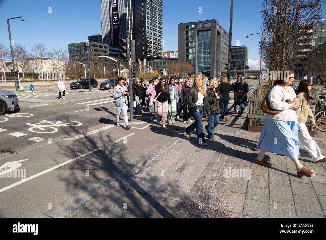 Sabrina Carpenter fans arrive outside Royal Arena ahead of the first ...