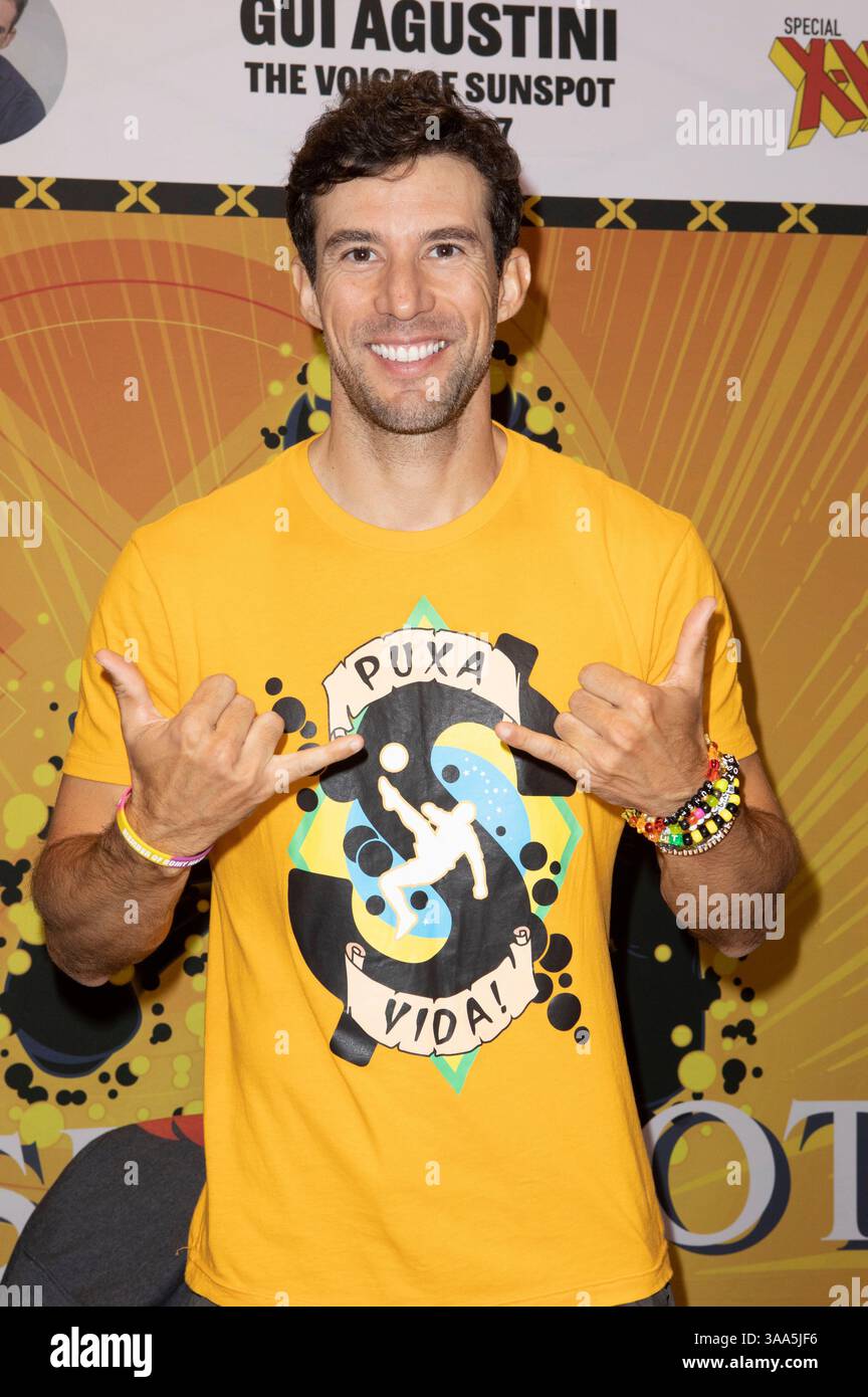 Gui Agustini auf der WonderCon 2025 im Anaheim Convention Center ...