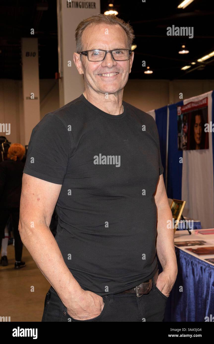 Michael Biehn auf der WonderCon 2025 im Anaheim Convention Center ...