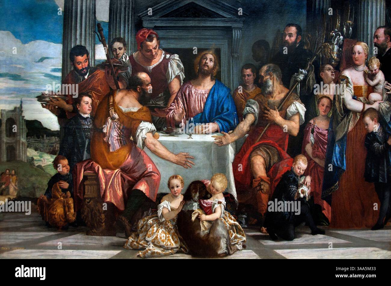 The pilgrims of Emmaus by VERONESE Paolo Caliari 1559 Italian Italy ...