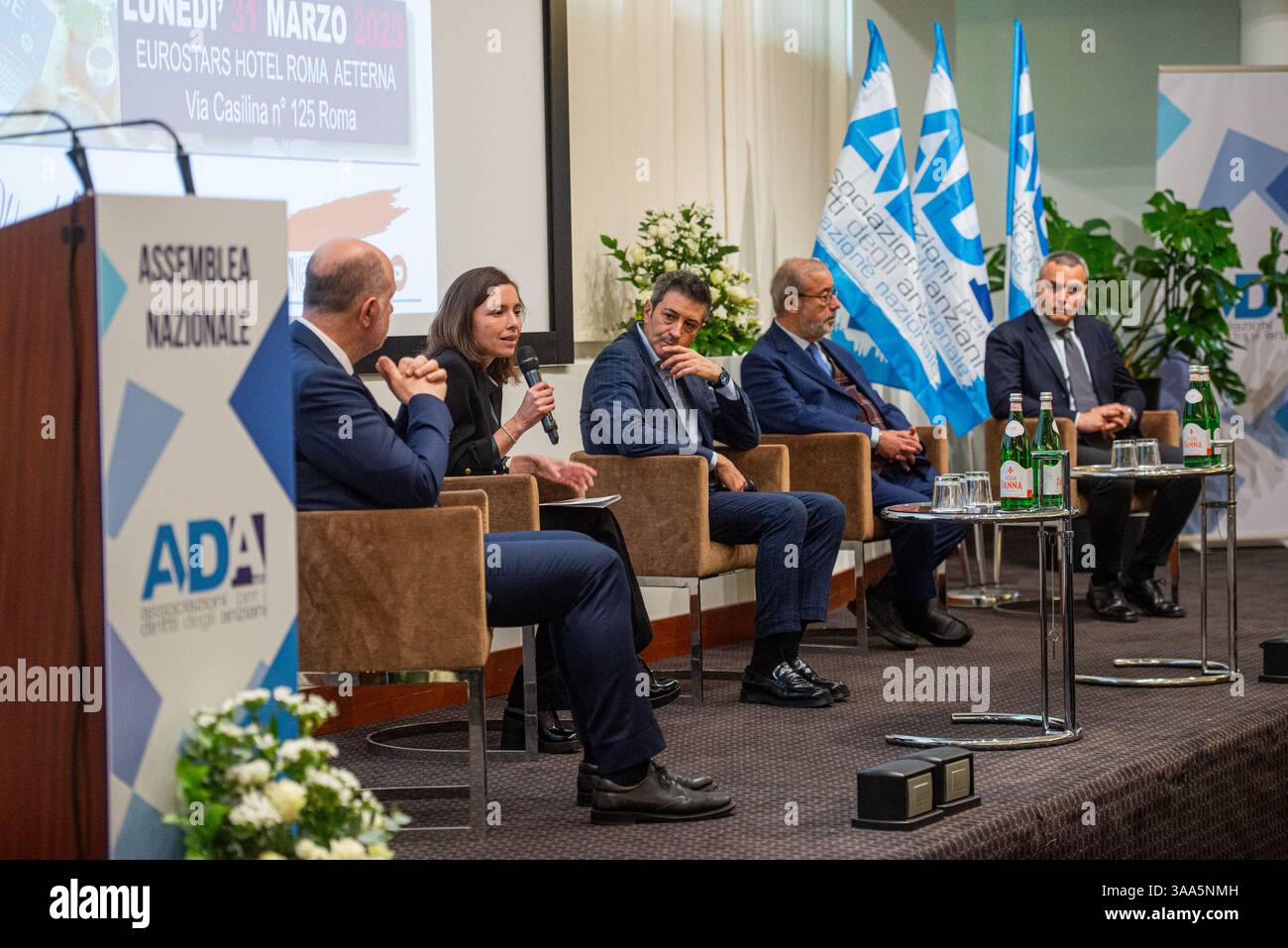 Roma, Italia. 31st Mar, 2025. Ada Assemblea Nazionale Innovation Day ...