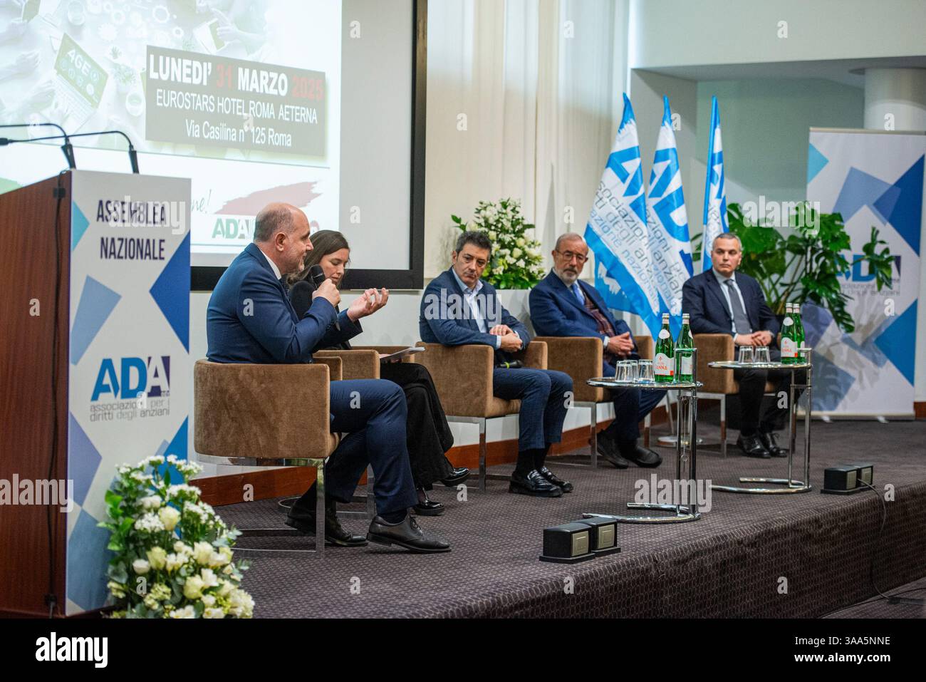 Roma, Italia. 31st Mar, 2025. Ada Assemblea Nazionale Innovation Day ...