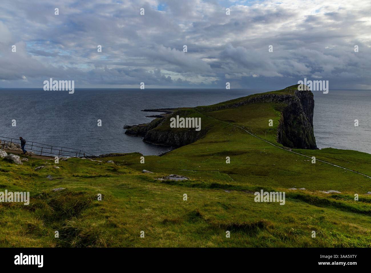 Neist Point at sunset is a breathtaking sight—its lighthouse stands ...