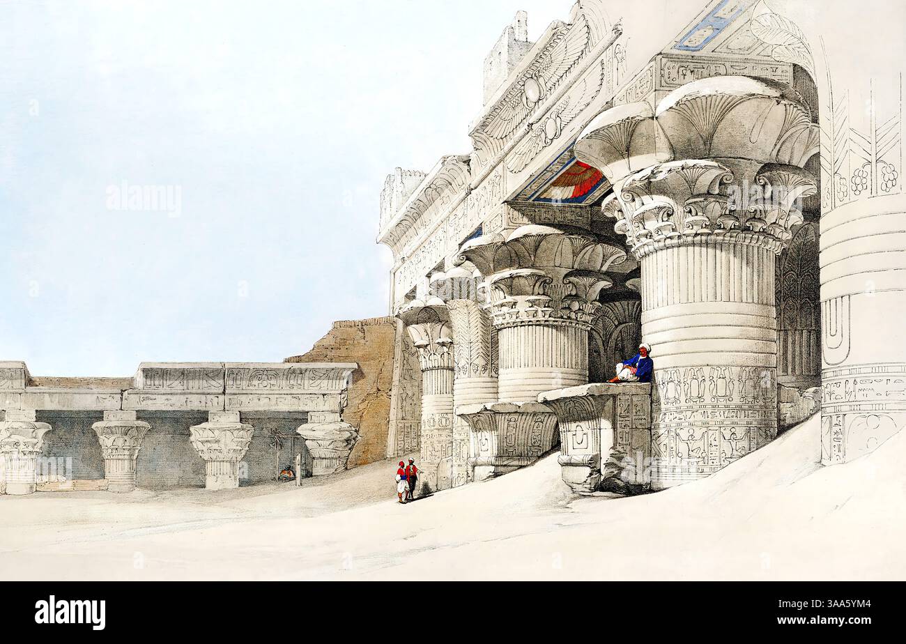 An intriguing and captivating depiction of historical ruins showcasing ...
