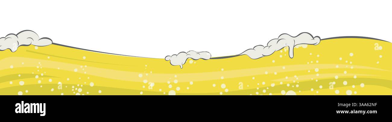 Beer bubbles wave background Stock Vector Image & Art - Alamy