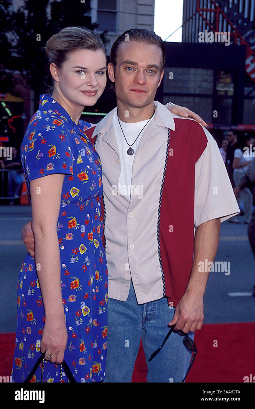 Mar 15, 1998; Hollywood, CA, USA; Actor CHAD ALLEN and actress HEATHER ...