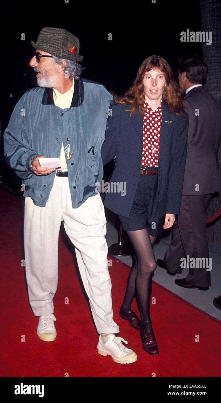 Mar 15, 1994; Los Angeles, CA, USA; Producer LOU ADLER and wife PAGE ...
