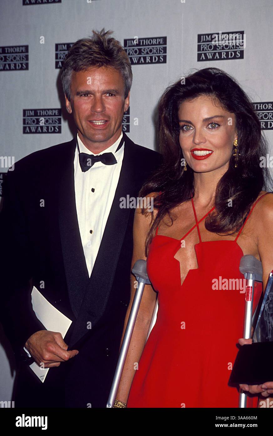 Jul 11, 1994; Los Angeles, CA, USA; Actor RICHARD DEAN ANDERSON and ...