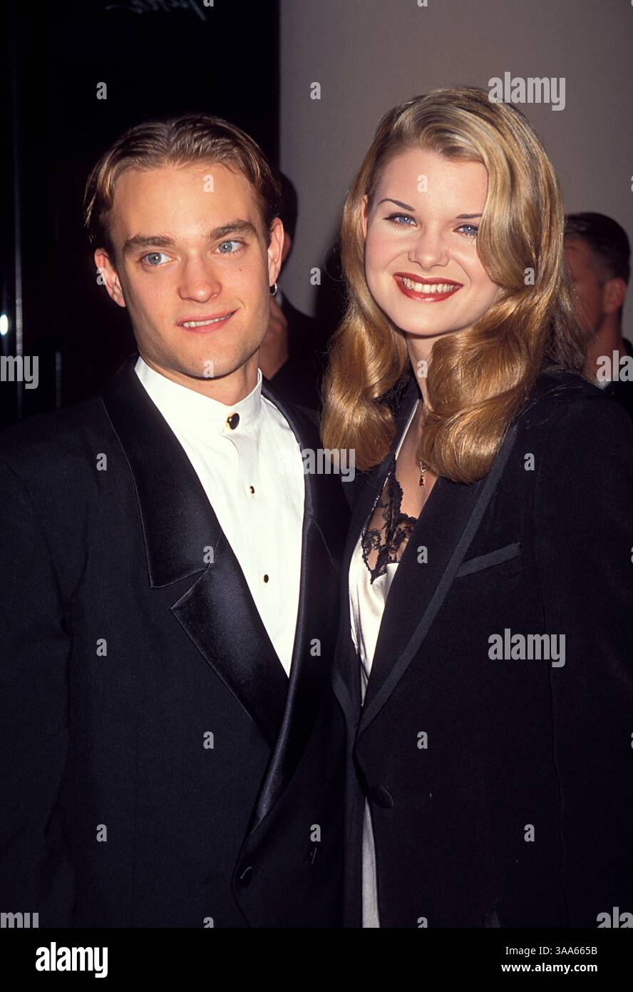 Feb 14, 1996; Beverly Hills, CA, USA; Actor CHAD ALLEN and actress ...