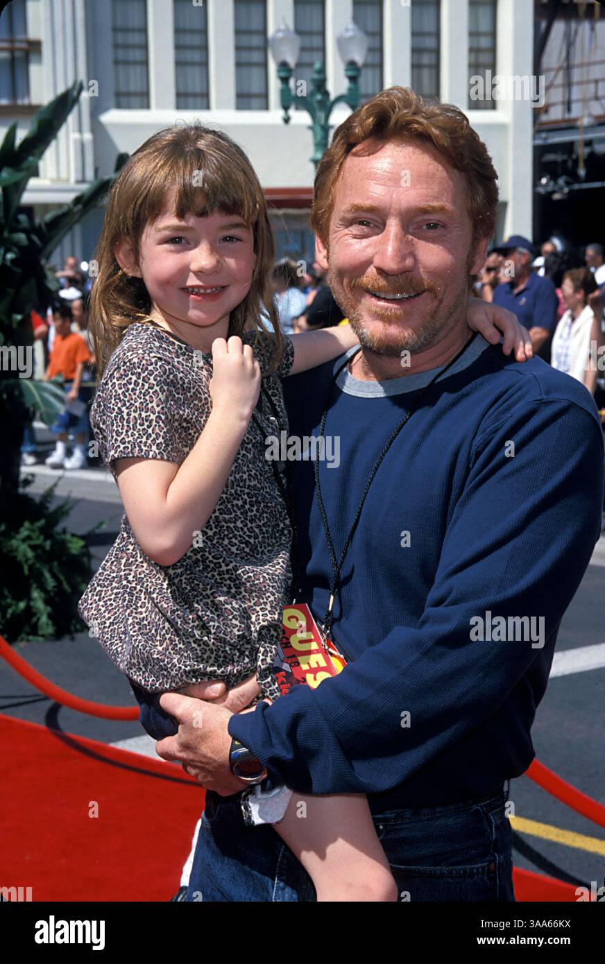 Mar 18, 2001; Anaheim, CA, USA; Actor DANNY BONADUCE and his daughter ...