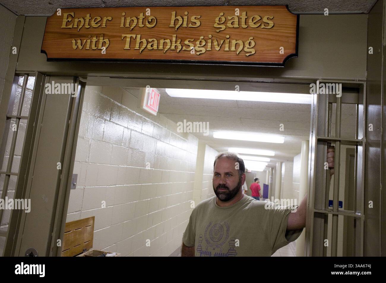 Sep 18, 2006; Angola, LA, USA; STEVEN QUATREVINGT, a convict at ...