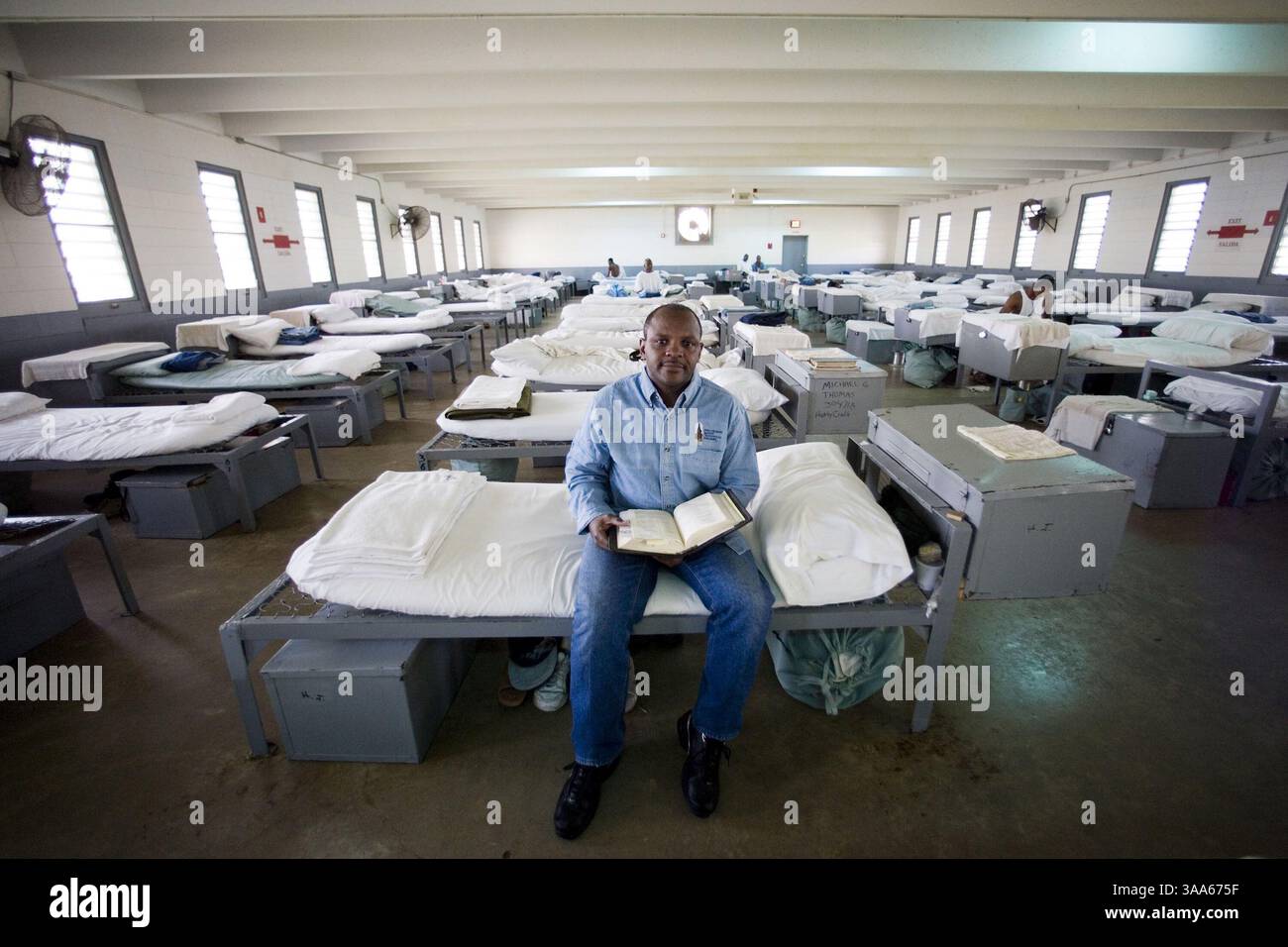 Sep 19, 2006; Angola, LA, USA; HORACE JENKINS, an inmate and graduate ...