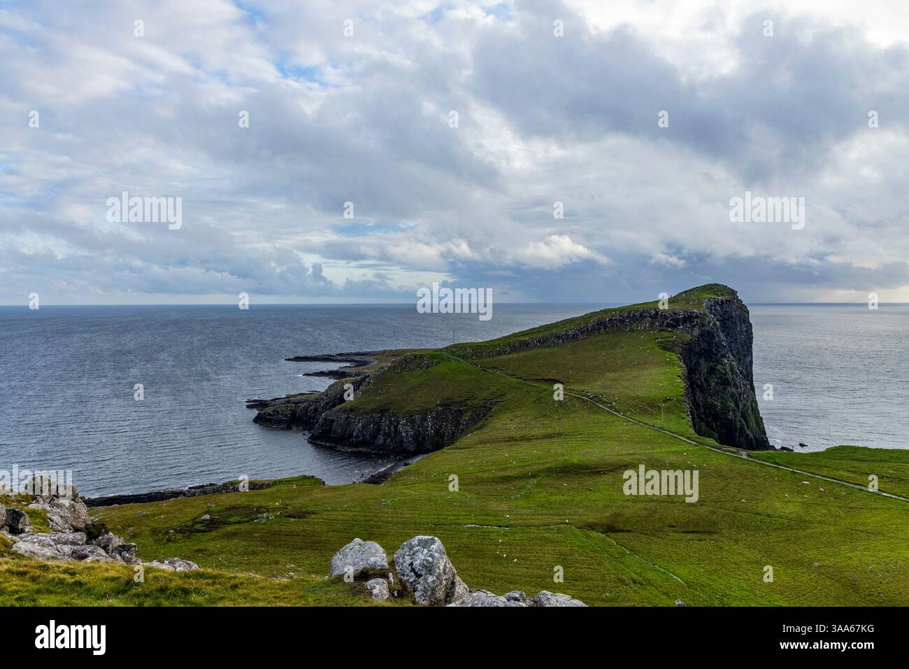 Neist Point at sunset is a breathtaking sight—its lighthouse stands ...