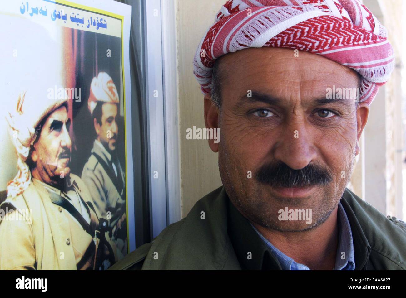 Jan 12, 2002; , IRAQ; Mulla MUSTAFA BARZANI, the legendary founder of ...