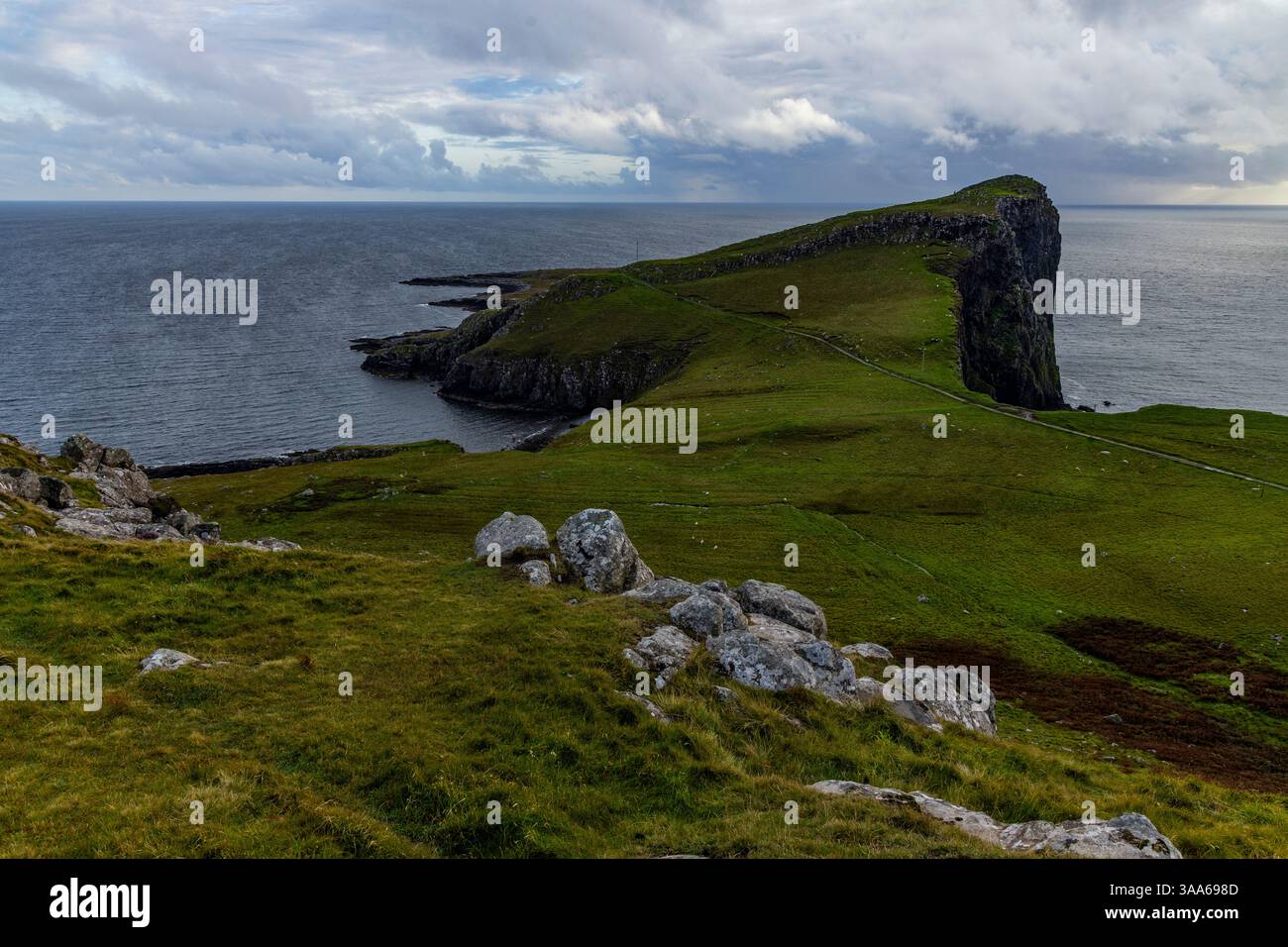 Neist Point at sunset is a breathtaking sight—its lighthouse stands ...