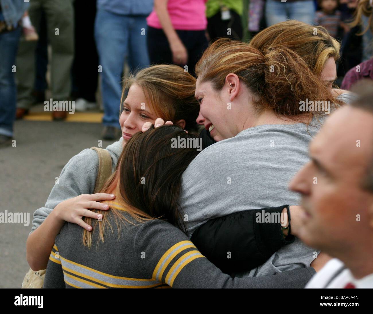 Sep 27, 2006; Bailey, CO, USA; Platte Canyon High School. Students and ...