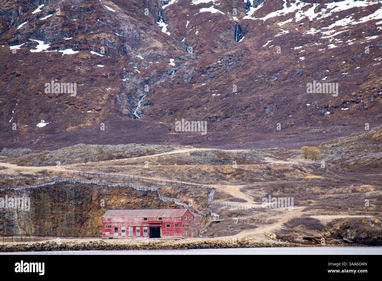 Ivittuut, Greenland – Deserted cryolite mining settlement with ...