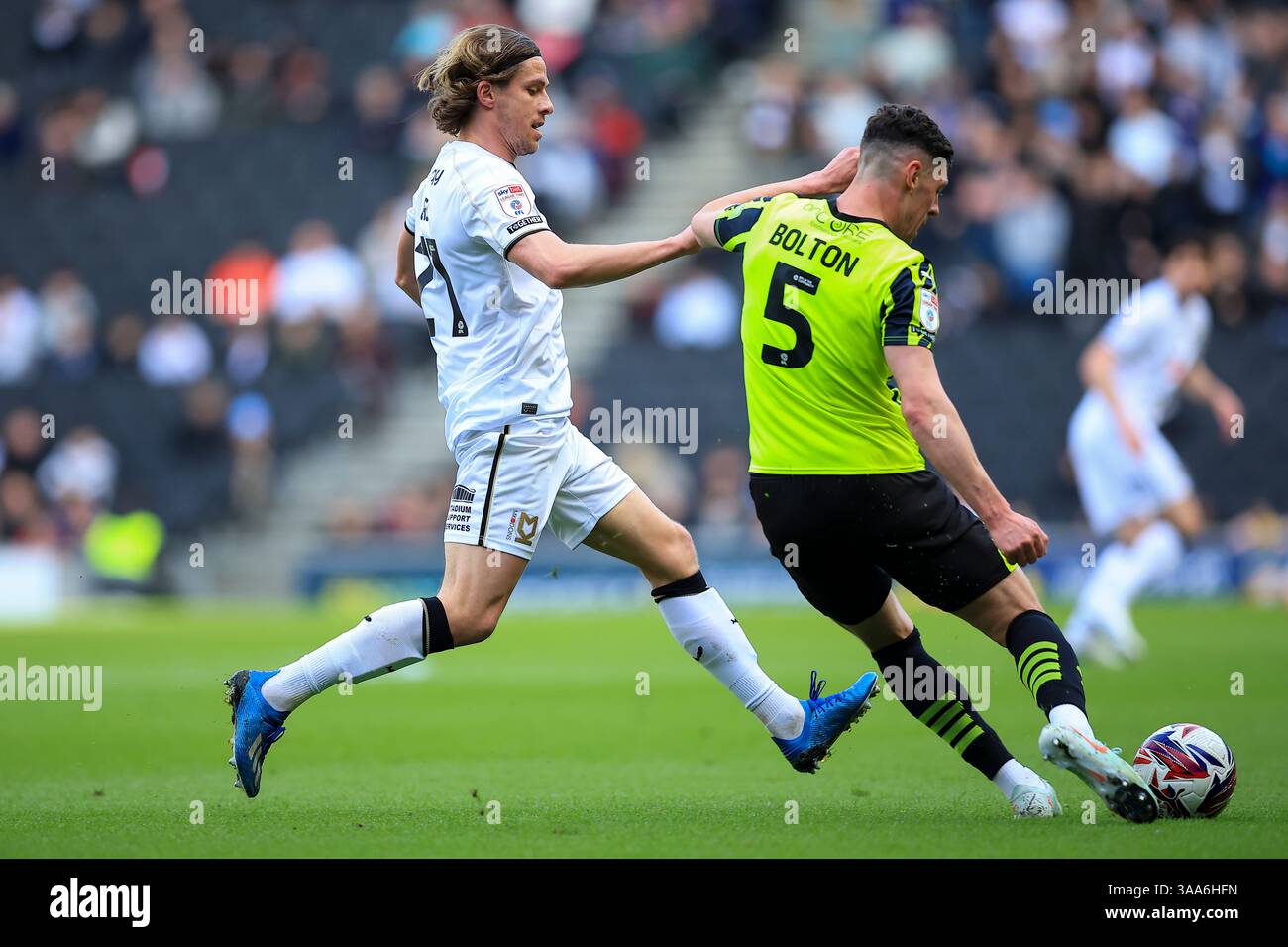Milton Keynes Dons Forward Danilo Orsi-Dadomo (21) during the EFL ...