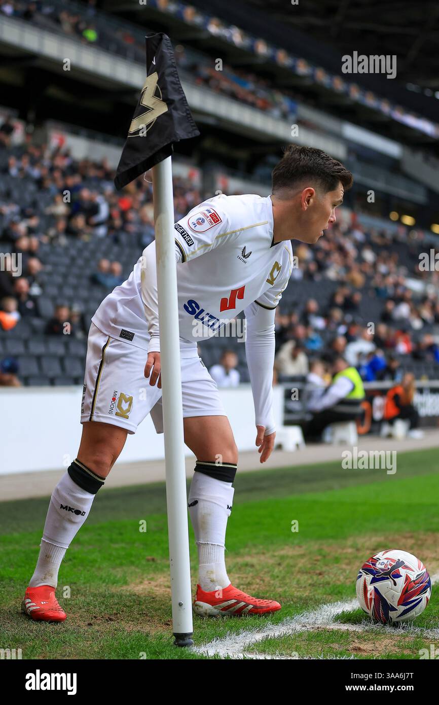 Milton Keynes Dons Midfielder Liam Kelly (10) during the EFL League 2 ...