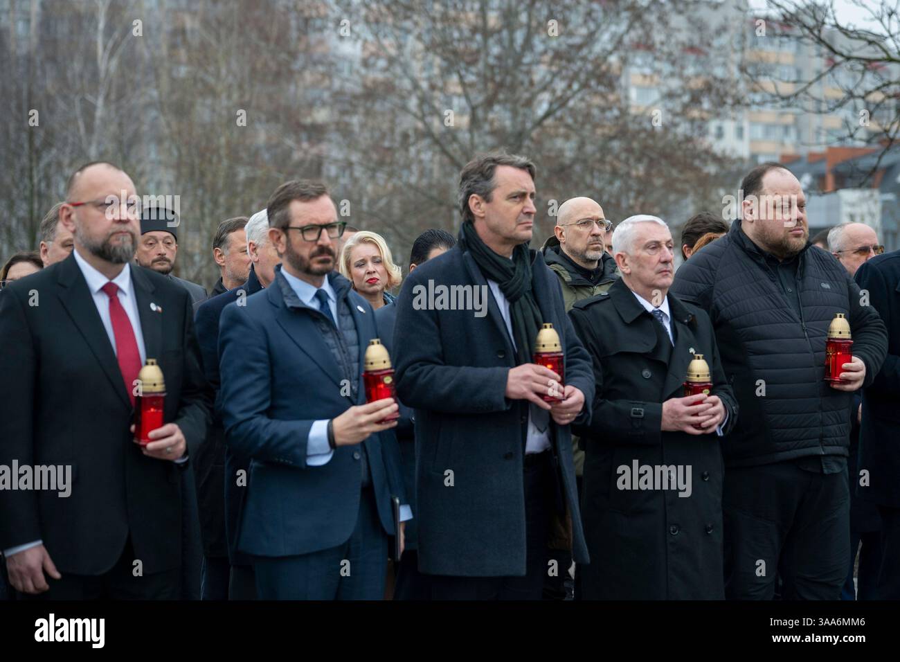 Bucha, Ukraine. 31st Mar, 2025. U.K Speaker of the House of Commons ...