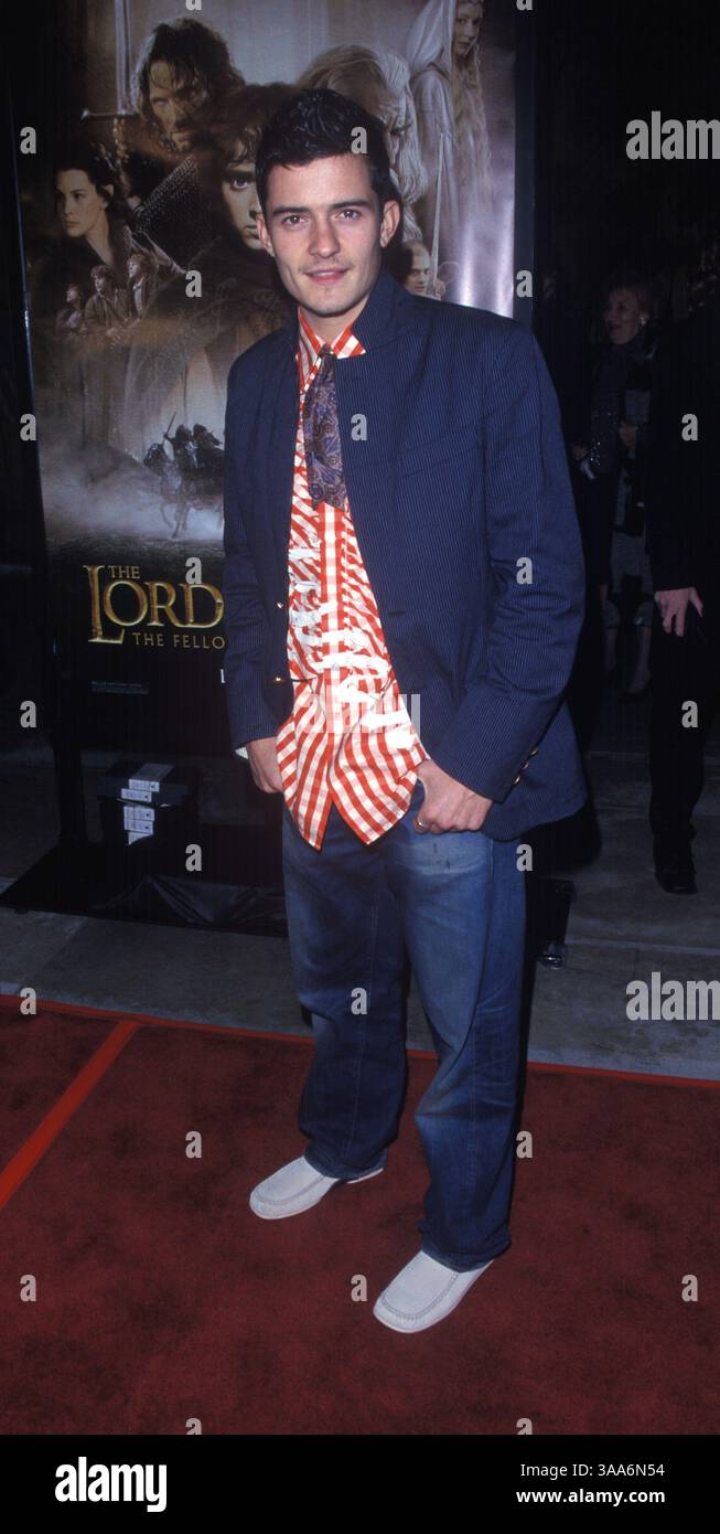 Dec 16, 2001; Los Angeles, CA, USA; ORLANDO BLOOM at the 'Lord of the ...