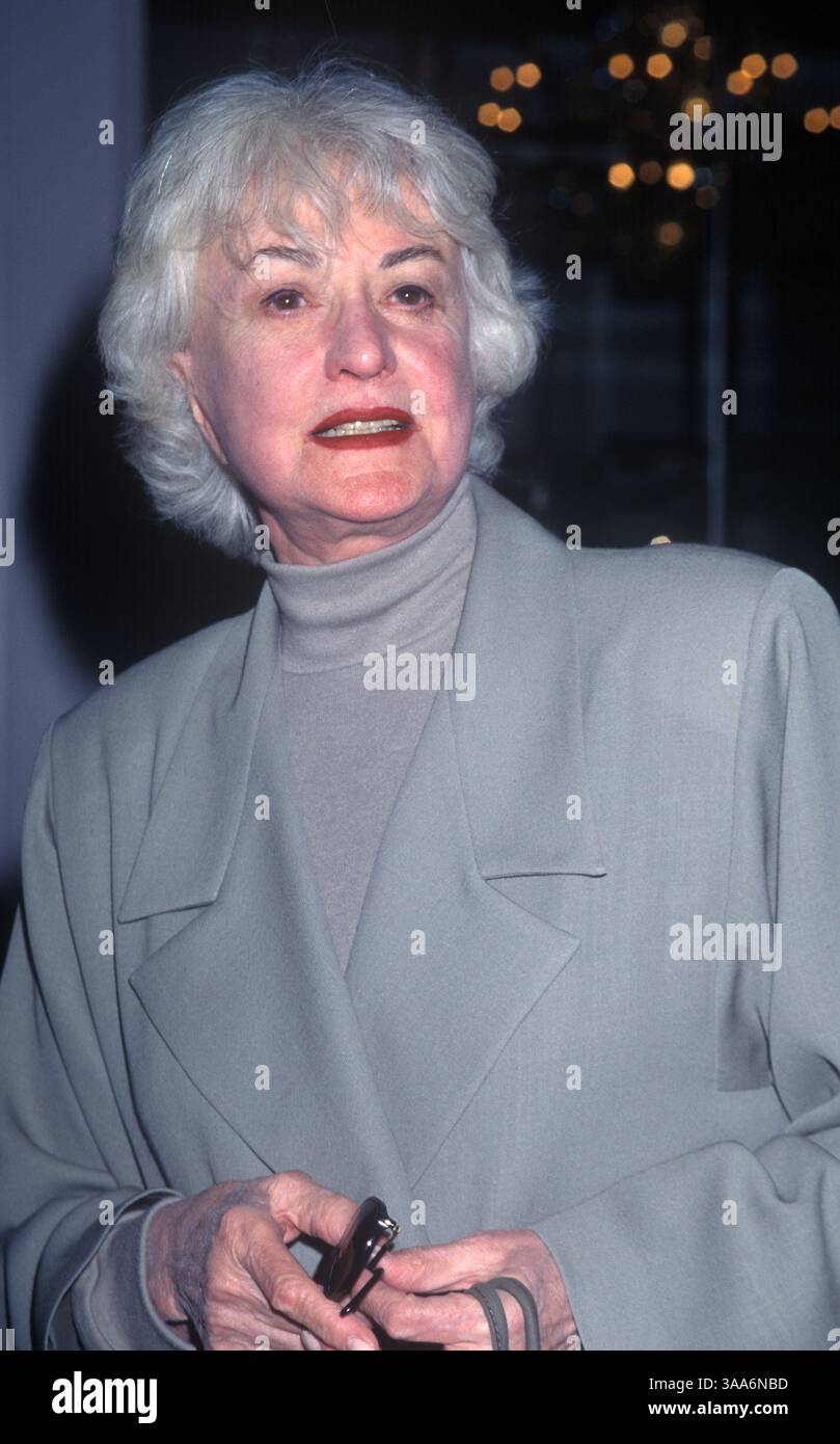 Dec 15, 1996; Los Angeles, CA, USA; BEATRICE ARTHUR at the Golden Apple ...
